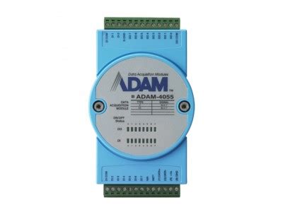 ADAM 4055 BE 16 Channel Isolated Digtal I O Module With LED Modbus By Advantech L TronDirect
