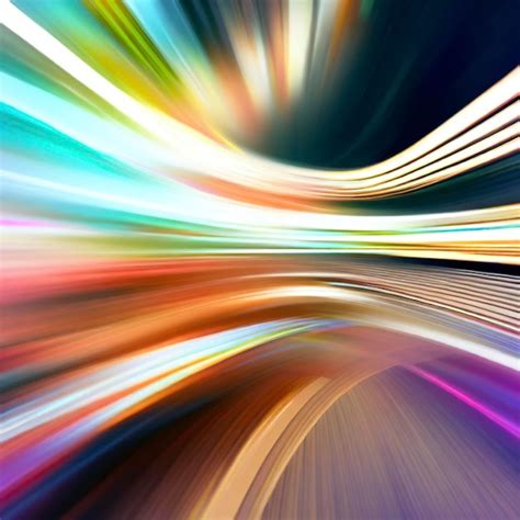 Premium Ai Image Abstract Colorful Speed Background With Lines In