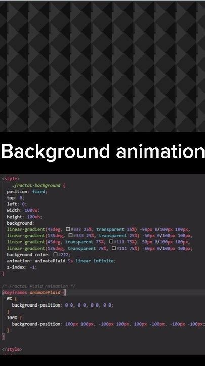 Background Animation Html Css Coding Shorts 🖇️ Coding Shorts