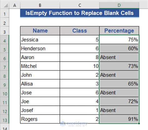 Excel Vba To Replace Blank Cells With Text 3 Examples Exceldemy