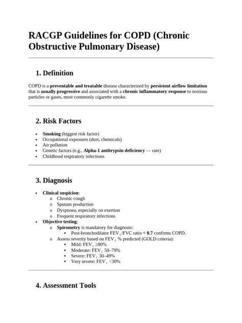 Racgp Guidelines For Copd Pdf Racgp Guidelines For Copd Pdf