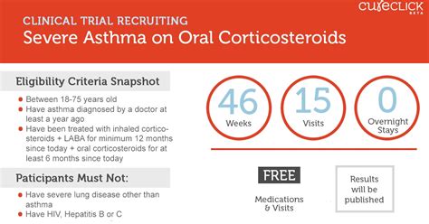 An Autoimmune Arthritic Systemic Life© Corticosteroids And Severe Asthma Clinical Trial By