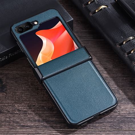 K Lion Premium Leather Case For Samsung Galaxy Z Flip 5 Hinge