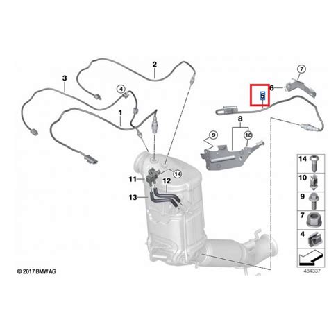 Sonde Lambda 660l Pour Bmw X1 F48 Diesel Uniquement