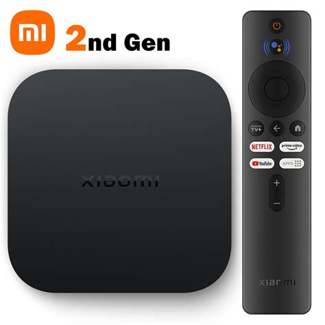Xiaomi Tv Box S Nd Gen K Android Streaming Media Player Wifi Chromecast Au Ebay