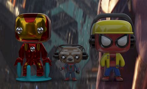 Modelado Funko POP DISO 2417 On Behance