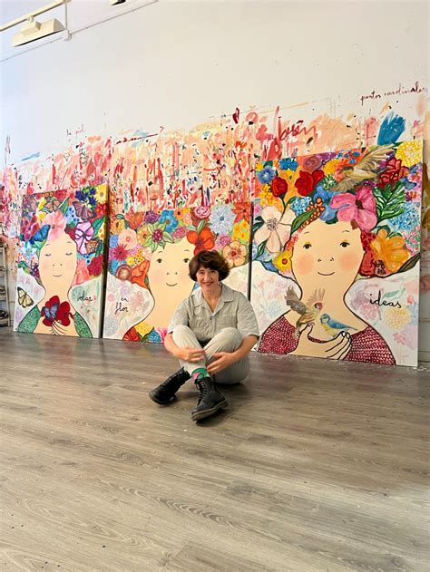 행복을 그리는 화가 에바 알머슨 새 작품 새 전시 새 장르 위해 9월 2일 한국 방문