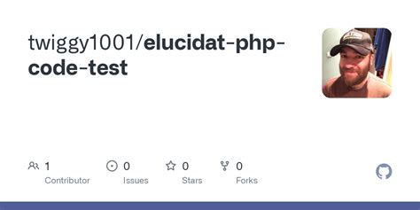 Github Twiggy1001elucidat Php Code Test