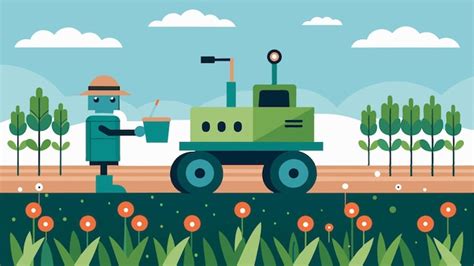 Premium Vector With Minimal Human Intervention Autonomous Weeding