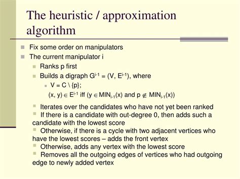 Ppt An Algorithm For The Coalitional Manipulation Problem Under Maximin Powerpoint