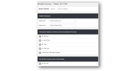 Student Evaluation System
