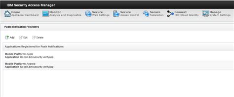 Configuring Ibm Security Verify Push Notifications