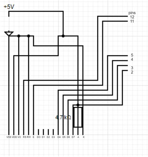 I Cant Turn On The Contrast On My Lcd Displays Arduino Forum