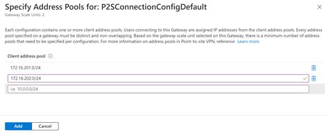为点到站点用户 vpn 配置用户组和 ip 地址池 azure virtual wan microsoft learn
