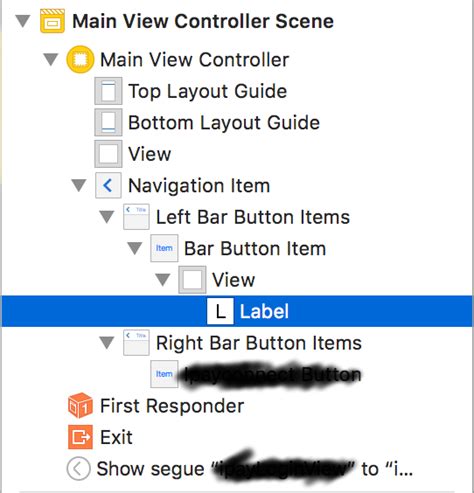 Uibutton Putting Labels Buttons On The Navigation Bar Ios Stack Overflow