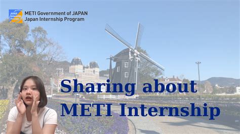 All About Meti Japan Internship Program