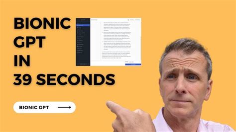 Bionicgpt On Linkedin Bionic Gpt In 39 Seconds