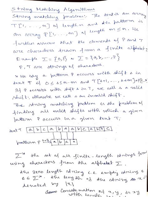 String Matching C Pdf