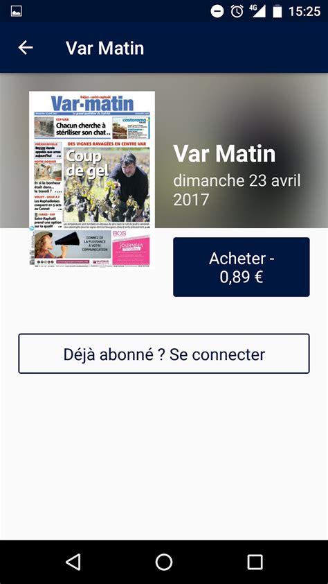 Var Matin Numérique Pour Android Télécharger