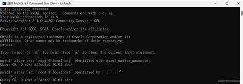 Mysql84 Error 1524 Hy000 Plugin ‘msqlnativepassword‘ Is Not