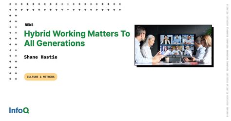 Hybrid Working Matters To All Generations Infoq