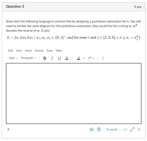 Solved Question Chegg