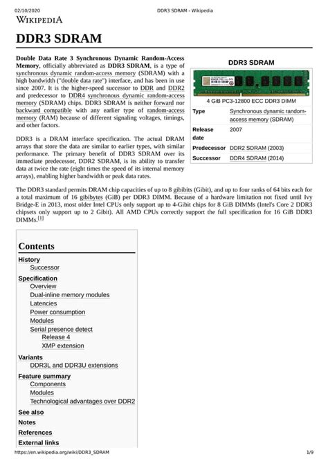 ddr3 sdram notes pdf