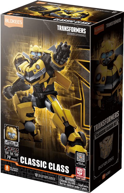 Transformers Classic Class Bumblebee 02 Easy Assembly Blokees