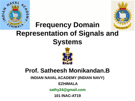 3frequency Domain Representation Of Signals And Systems Pdf Physics Science
