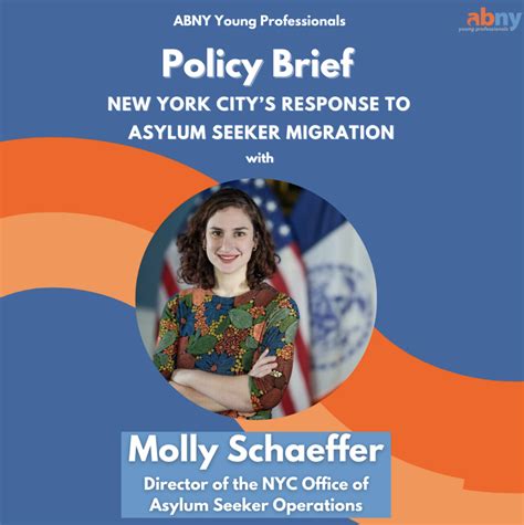 Policy Brief Molly Schaeffer Director For Nyc Office Of Asylum Seeker Operations Abny