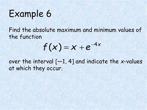 PPT Extreme Value Theorem PowerPoint Presentation Free Download ID 3037386