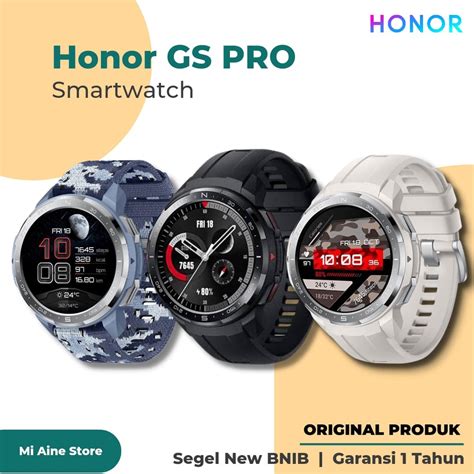 Jual HONOR Watch GS Pro Smartwatch GPS Bluetooth Phone Call Sport Amoled Smart Watch Jam Tangan
