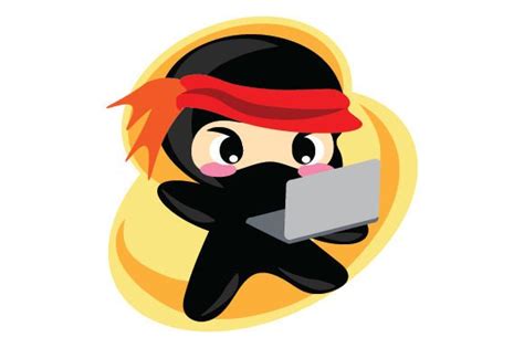 Ninja Hacker Kawaii Svg Cut File By Creative Fabrica Crafts · Creative Fabrica