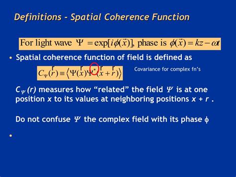 Ppt Part 2 Phase Structure Function Spatial Coherence And R 0 Powerpoint Presentation Id