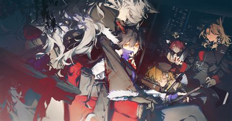 Texas Lappland Exusiai Texas The Omertosa Sora And More Arknights Drawn By Min