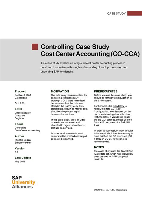 SOLUTION Intro S4hana Using Gbi Case Study Co Cca Gui En V3 2 Studypool