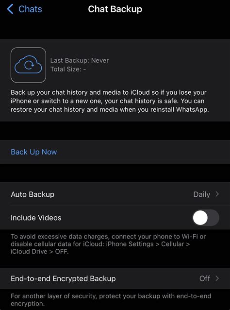 Backup Cannot Complete R Whatsapp