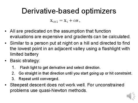 Optimization With Constraints Standard Formulation Why Are Constraints