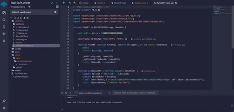 how to deploy a solidity smart contract to the bitfinity evm