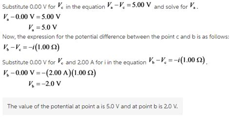 In The Following Figure What Is The Value Of The Potential At Points A And B Home Work Help