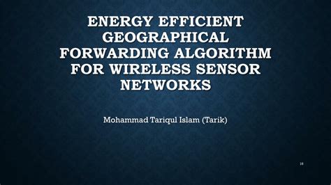 Ppt Energy Efficient Spanning Tree For Data Aggregation In Wireless Sensor Networks Powerpoint