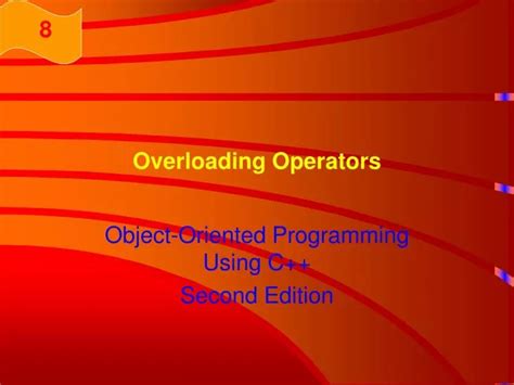 Ppt Overloading Operators Powerpoint Presentation Free Download Id