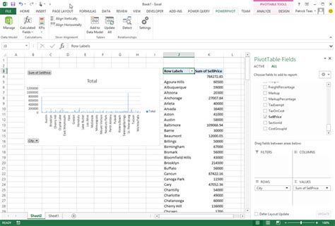 connecting excel to the comsense data warehouse database comsense