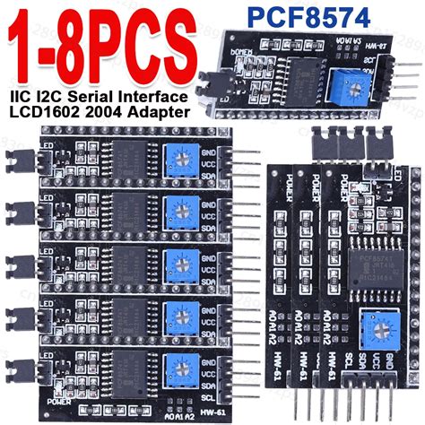 lcd pcf8574 iic i2c lcd1602 2004 lcd 5v