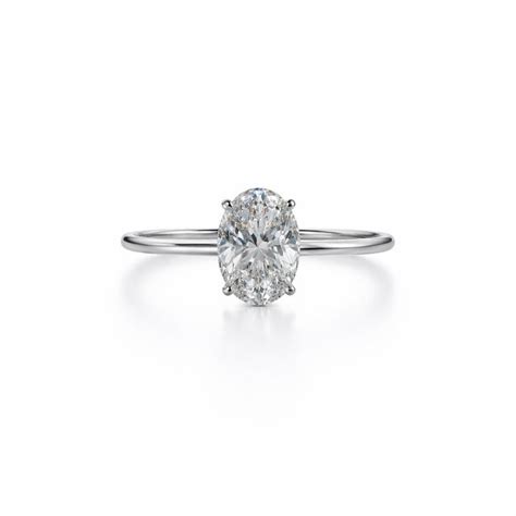 No Reserve Price Ring 14 Kt White Gold 101ct Tw Diamond Lab
