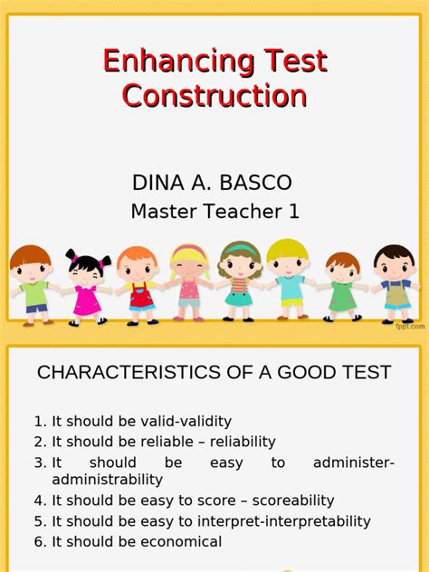 Test Construction Lecture Pdf Test Construction Lecture Pdf