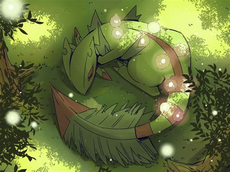 Sceptile And Mega Sceptile Pokemon Drawn By Hc2002 Danbooru
