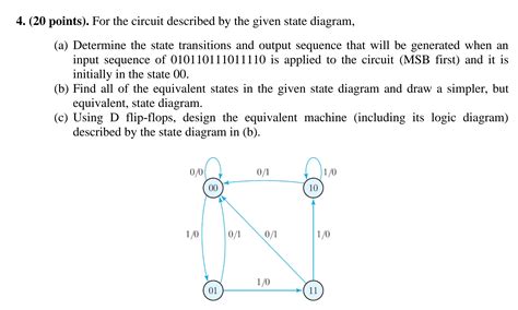Solved 4 20 Points For The Circuit Described By The Chegg Com
