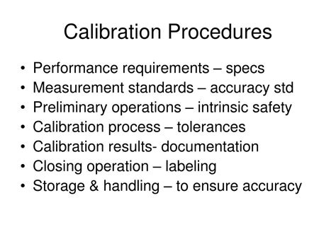 Ppt Calibration Of Industrial Hygiene Instruments Powerpoint Presentation Id 424897