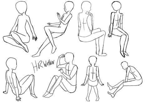 Позы для рисования 39 картинок